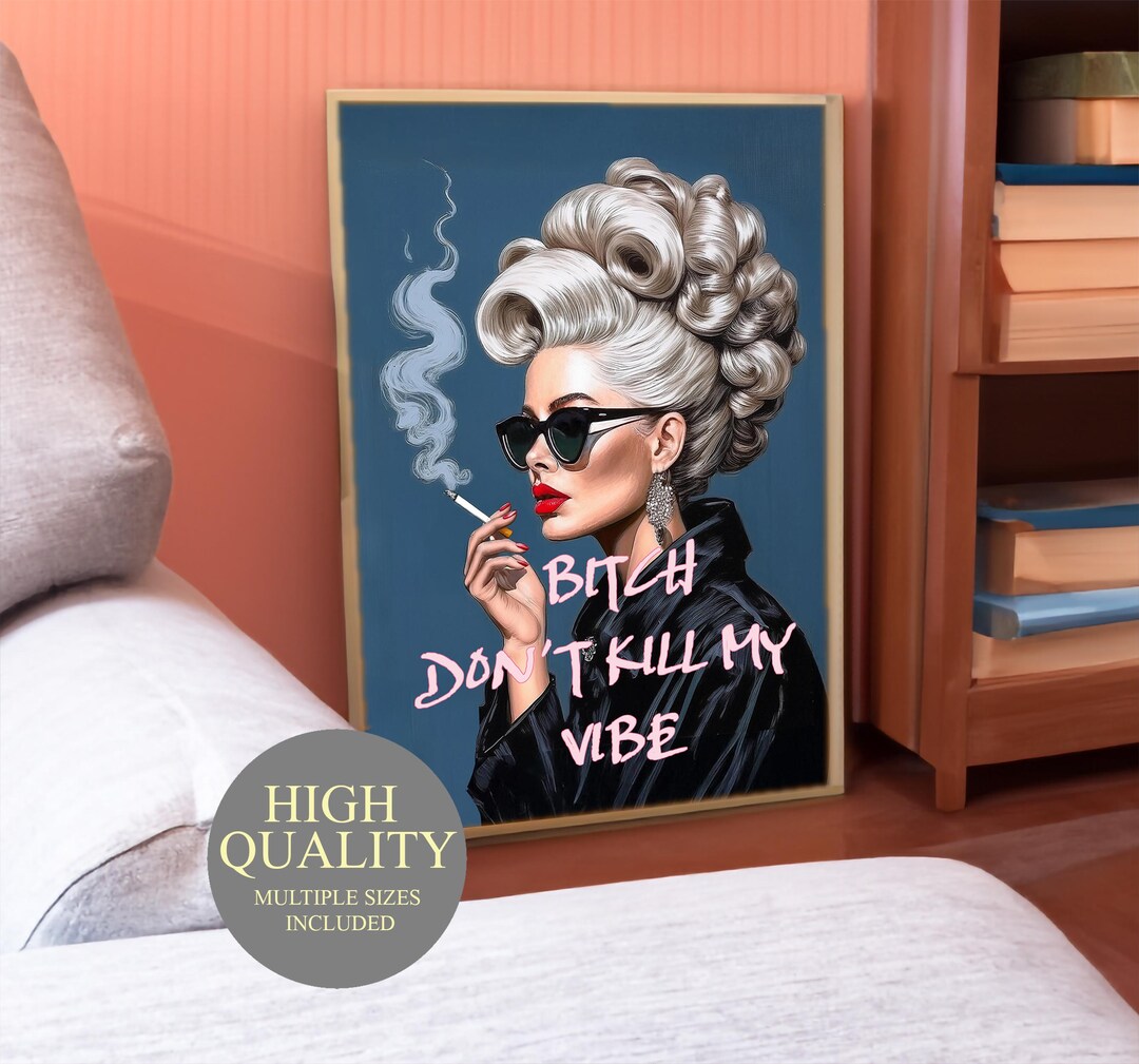 Trendy Wall Art, Sarcastic Girl Poster, Cheeky Quote, Gift Cheeky Girls ...