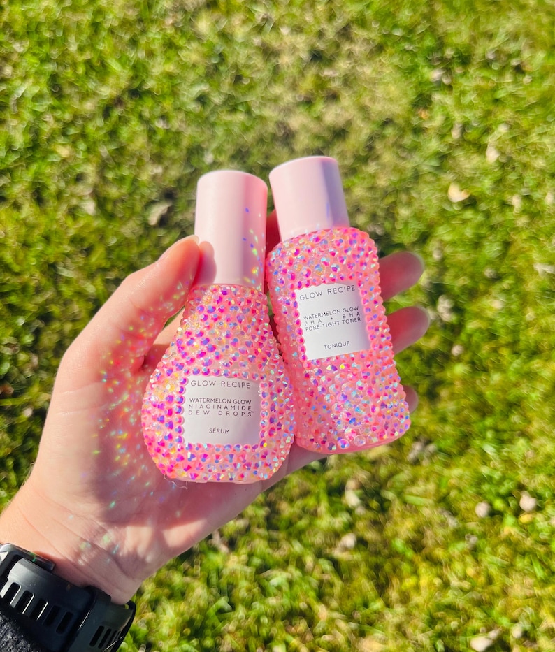 Bedazzled Custom Glow Recipe Skincare/limited Edition/glow Recipe/gift ...