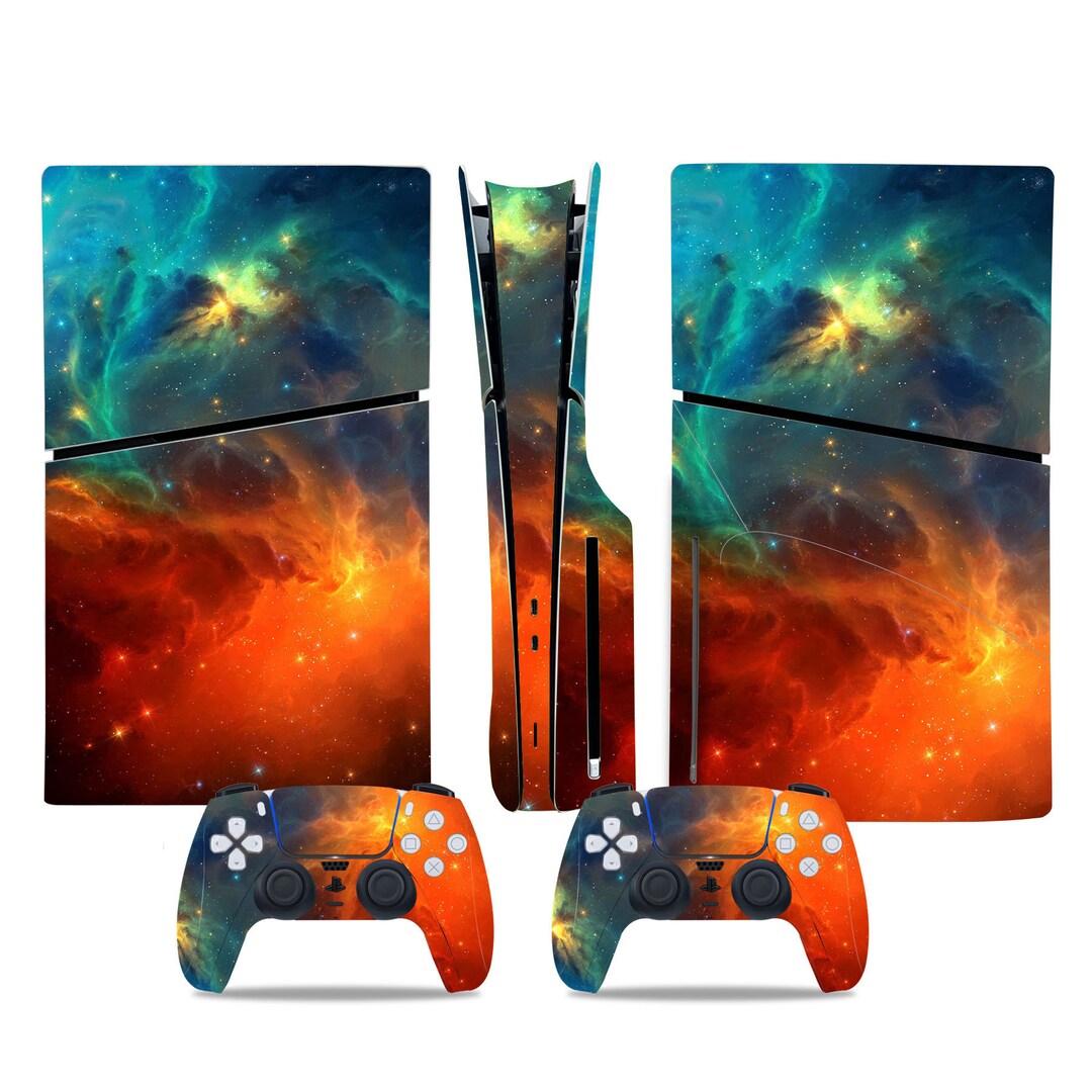 Galaxy Stars PS5 Slim Skin Set Console and Controller Decal - Etsy
