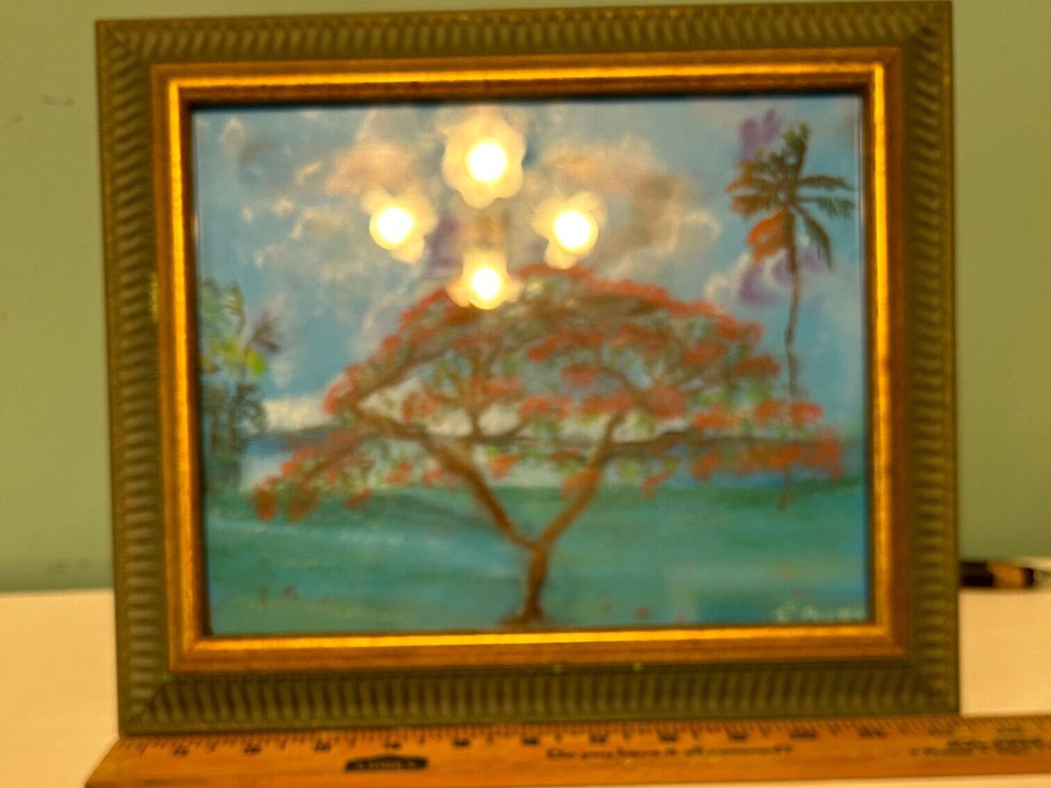 Paisaje De Puerto Rico / Scene of Puerto Rico, Pastels on Pastel Paper ...
