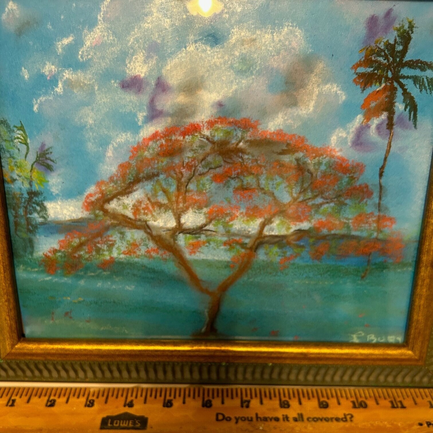 Paisaje De Puerto Rico / Scene of Puerto Rico, Pastels on Pastel Paper ...