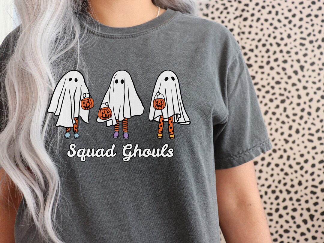 Squad Ghouls SVG & PNG: Spooky Ghost Design (digital Download) - Etsy