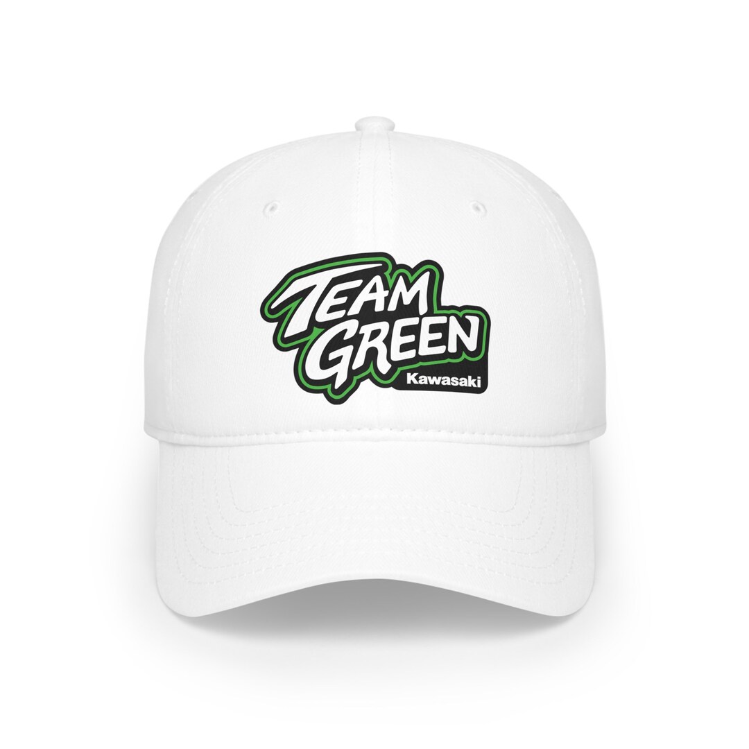 Kawasaki Team Green Racing / Motocross Low Profile Baseball Cap - Etsy