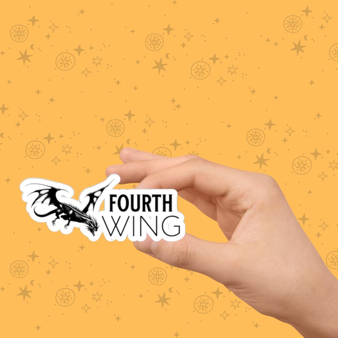 Fourth Wing Dragon Sticker - Etsy