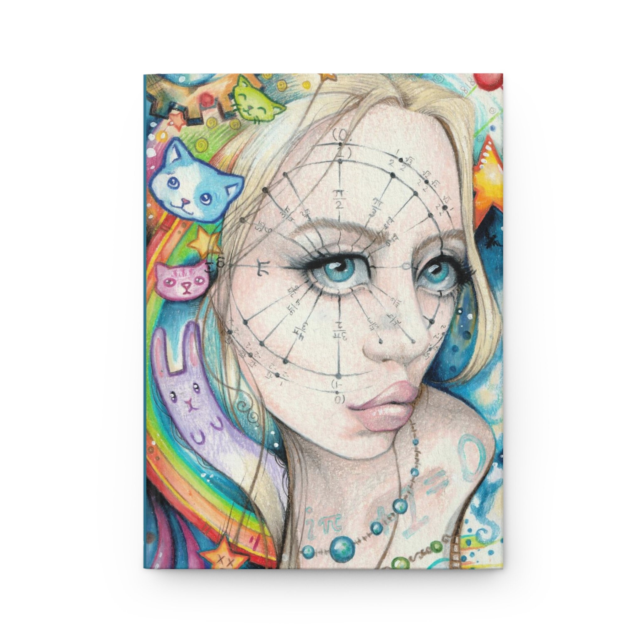 Physics Inspired Euler's Identity Unit Circle Colored Pencil Drawing ...