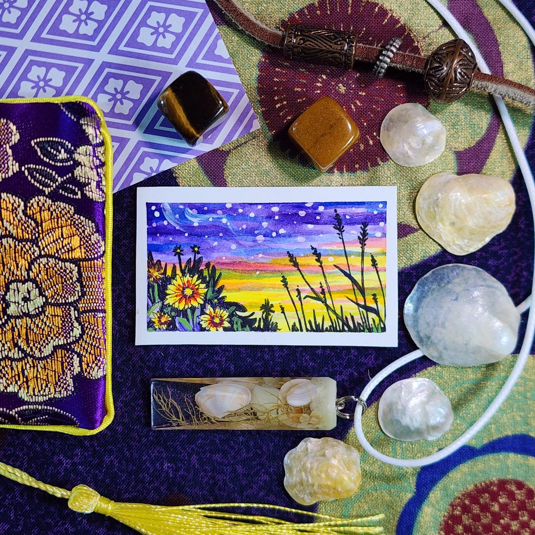 Twilight Dunes Inspirational Gift Set as Part of the Small Aesthetics ...
