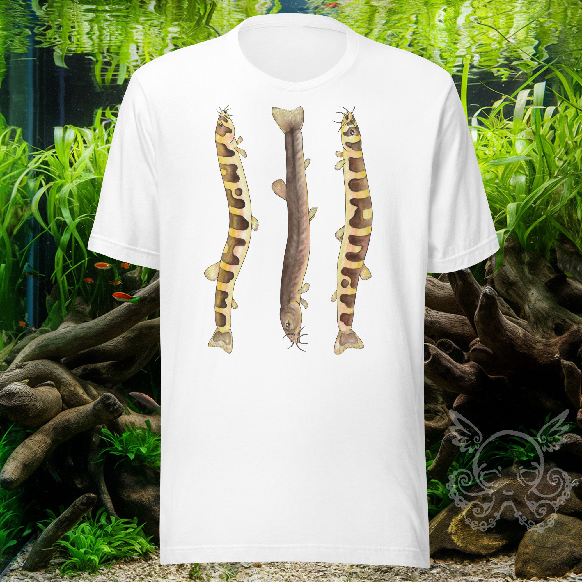 Kuhli Loach Shirt Vertical Version - Etsy