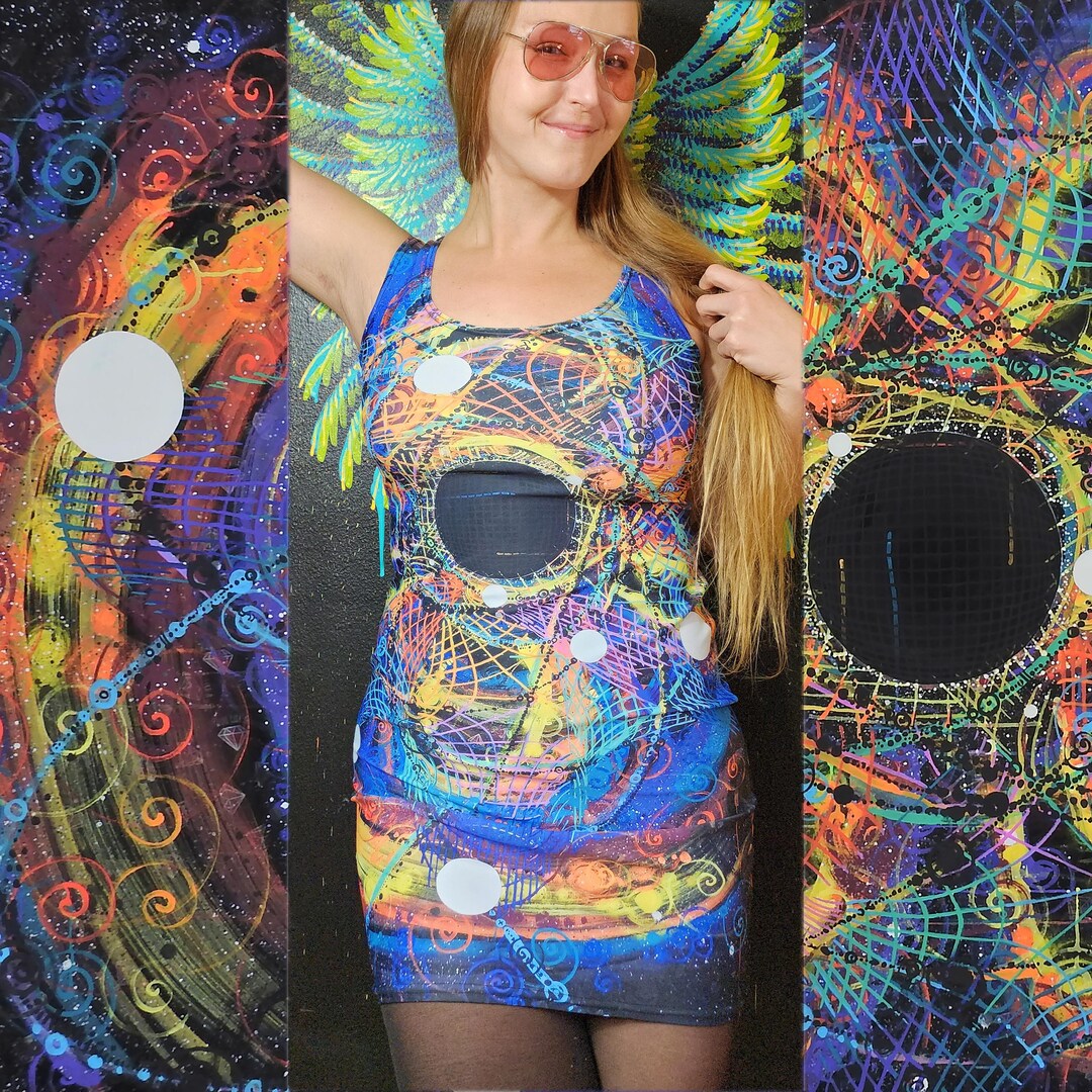 Particle Physics Inspired Bodycon Dress - Etsy