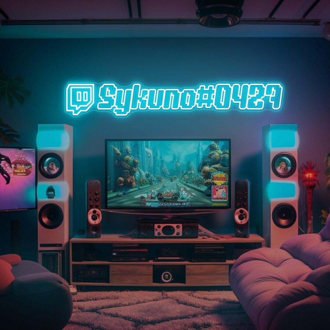 Custom Game Room Neon Sign, Personalized Gamer Illumination, Unique ...