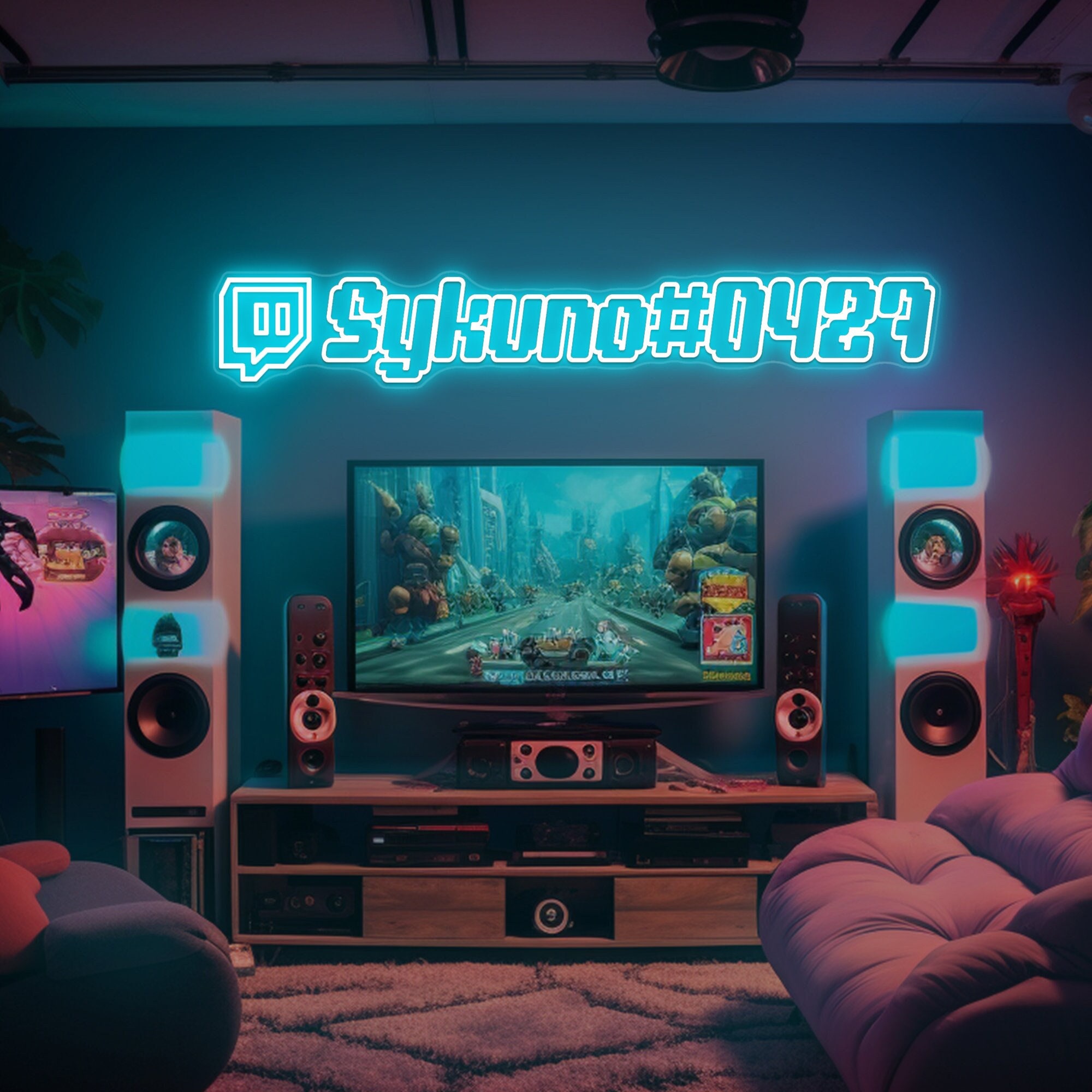 Custom Game Room Neon Sign, Personalized Gamer Illumination, Unique ...