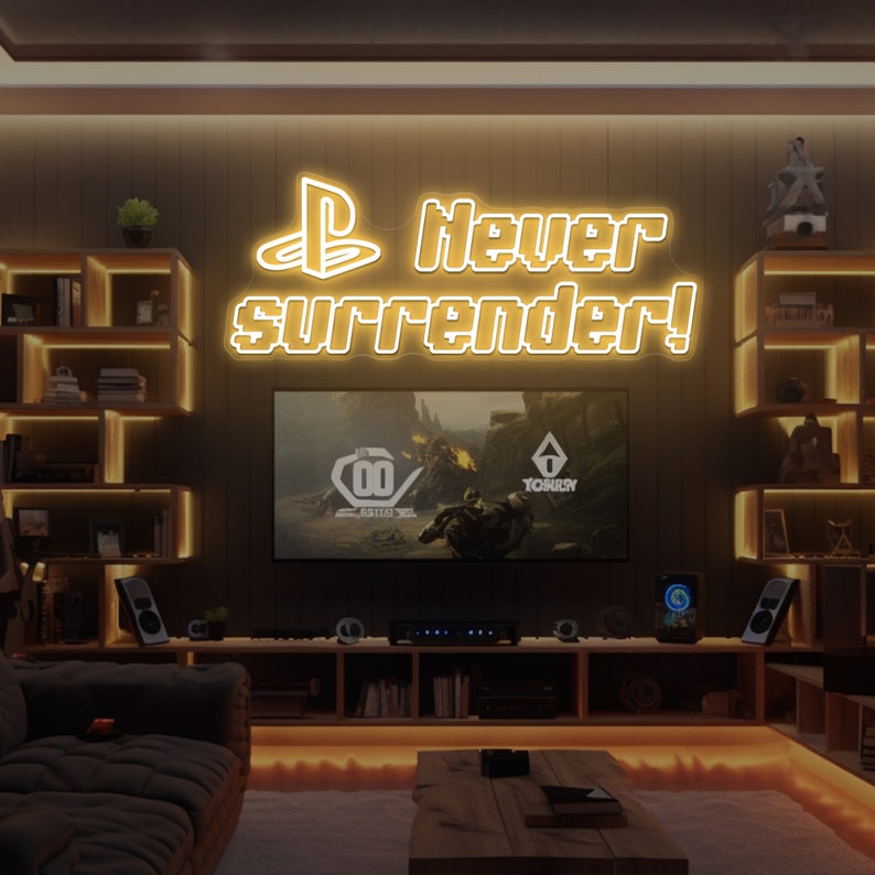 Custom Game Room Neon Sign, Personalized Gamer Illumination, Unique ...