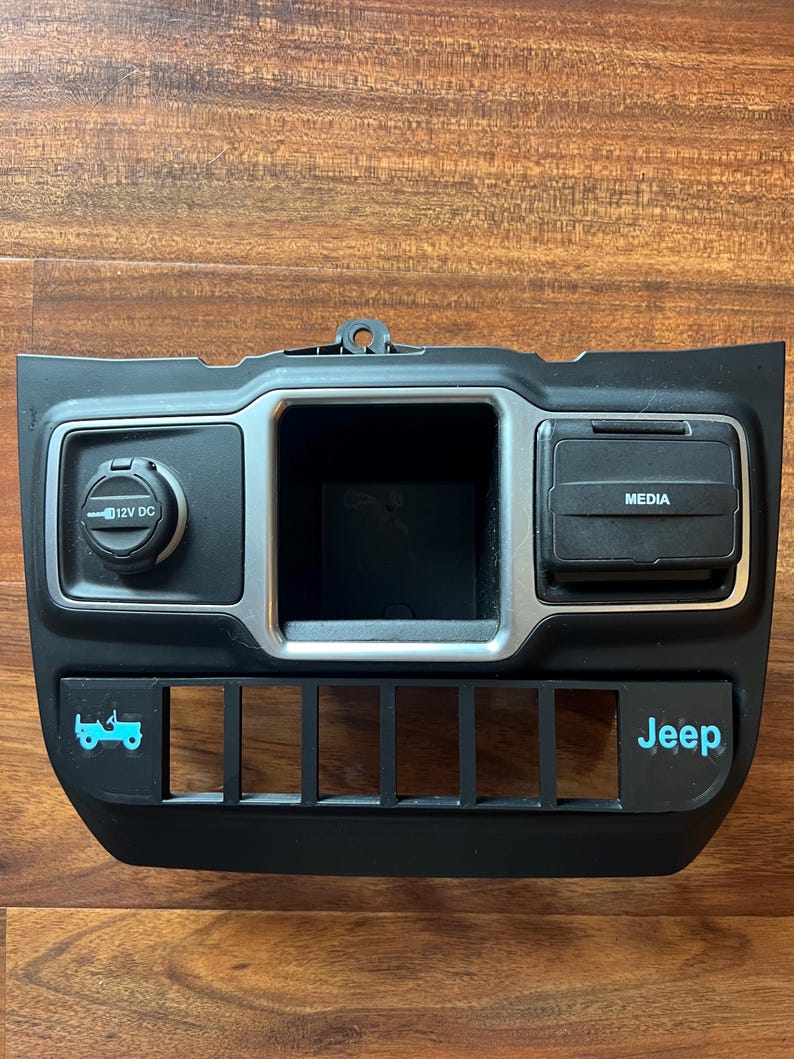 Jeep Wrangler JL Gladiator JT 6-switch Trim Plate - Rocker Switch ...