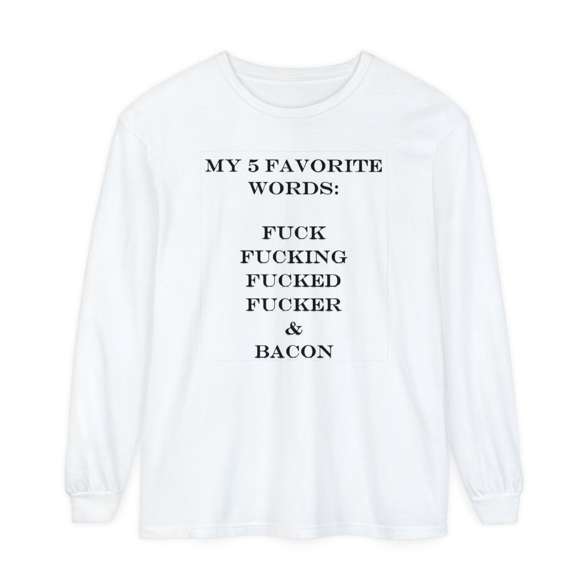 Five Favorite Words Men's Classic Tee - Etsy