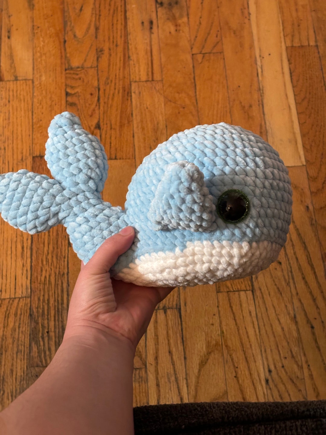 Crocheted Whale - Etsy
