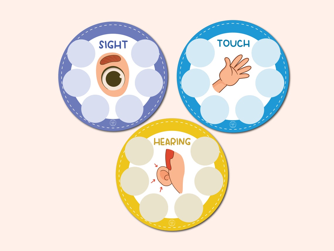 Five Senses Sorting Activity Printable 5 Senses Sorting Homeschool ...
