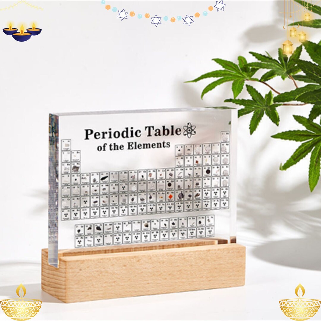 Real Periodic Table of Elements Chemical Enthusiast Science - Etsy