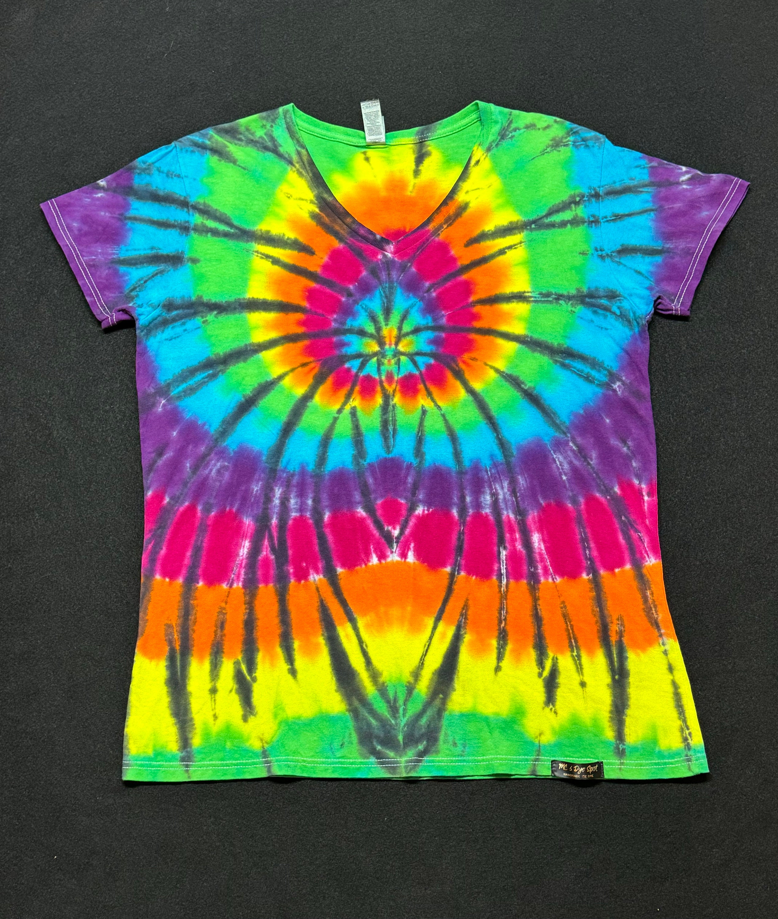 Women’s XL Rainbow Spider Dye - Etsy