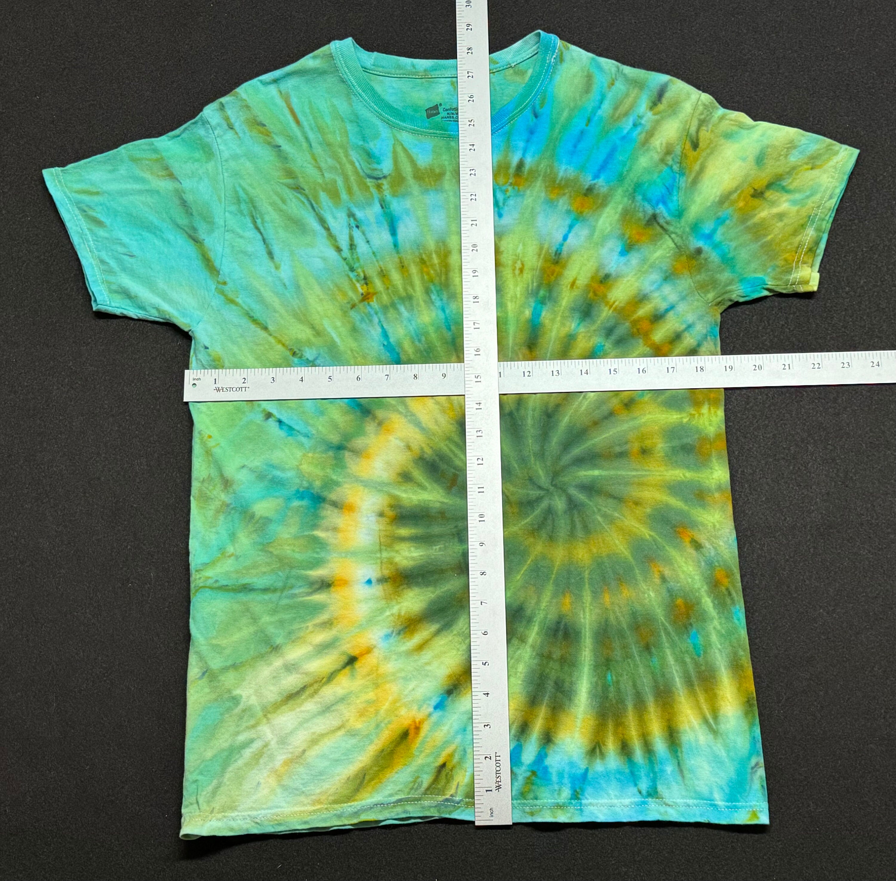 Offset Spiral Dyed M Shirt - Etsy