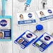 NASA Astronaut ID Badge Template , Name Badge, Space Astronaut Prop for ...