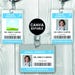 Printable Doctor ID Name Badge,doctor Id Card Template, Custom Doctor ...