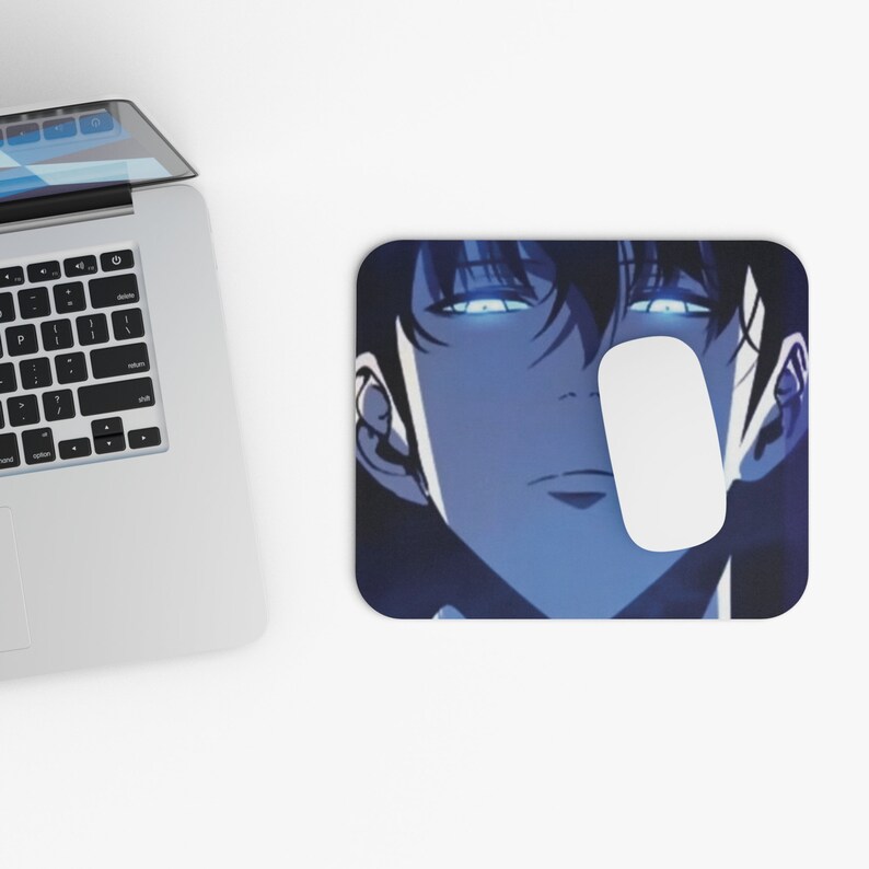 Solo Leveling Sung Jin Woo Looking Down You Mouse Pad rectangle - Etsy
