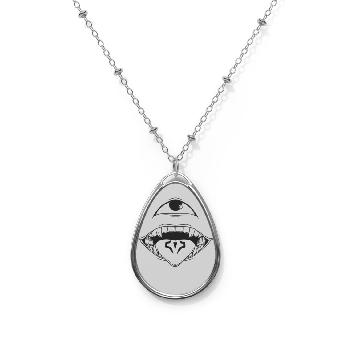 Jujutsu Kaisen Ryomen Sukuna Oval Necklace - Etsy Canada