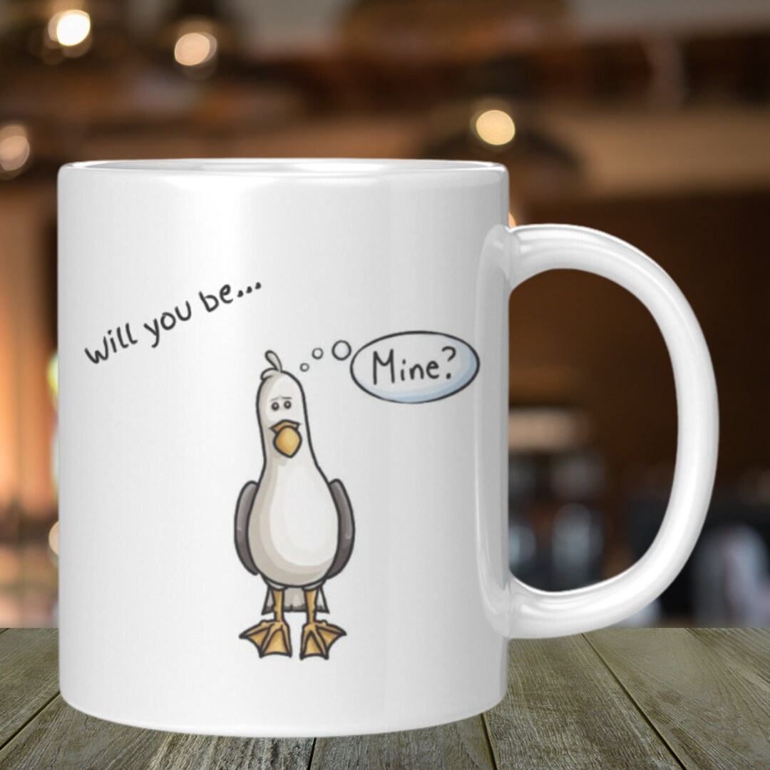 Will You Be Mine Nemo Seagull, Mine, Valentine's Day Gift, Gifts Under ...