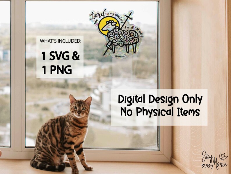 Bible Verse Decal Rainbow Window Cling Dopamine Decor Suncatcher ...