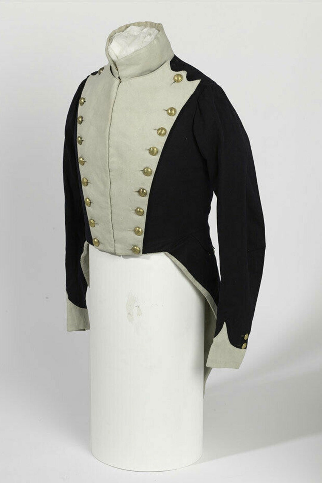 New 1815 Officer's Levee Dress Tailcoat, Black 22nd Regiment of light ...