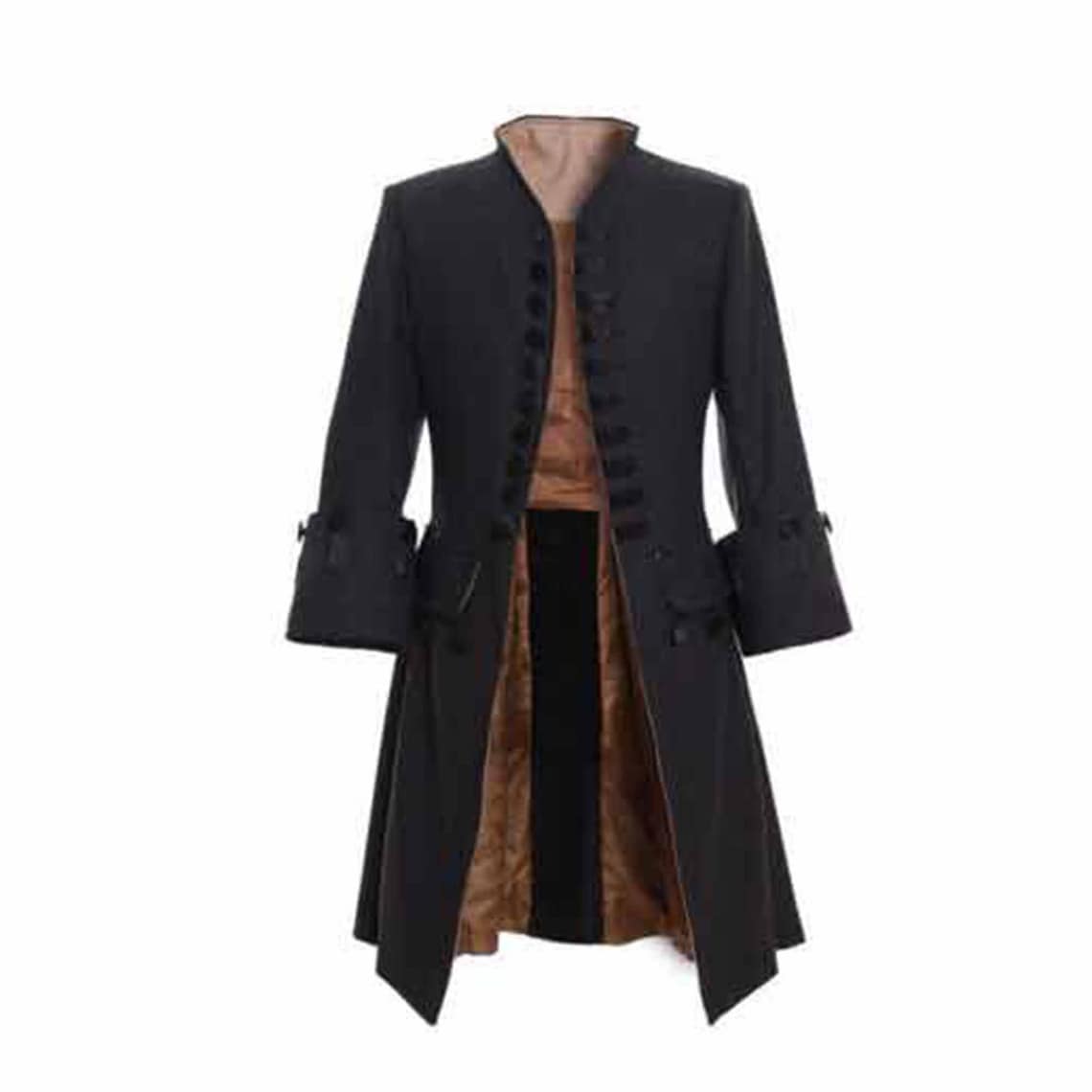 New Men Colonial Frock Coat, 18th Century Regency, Georgian Frock Coat ...