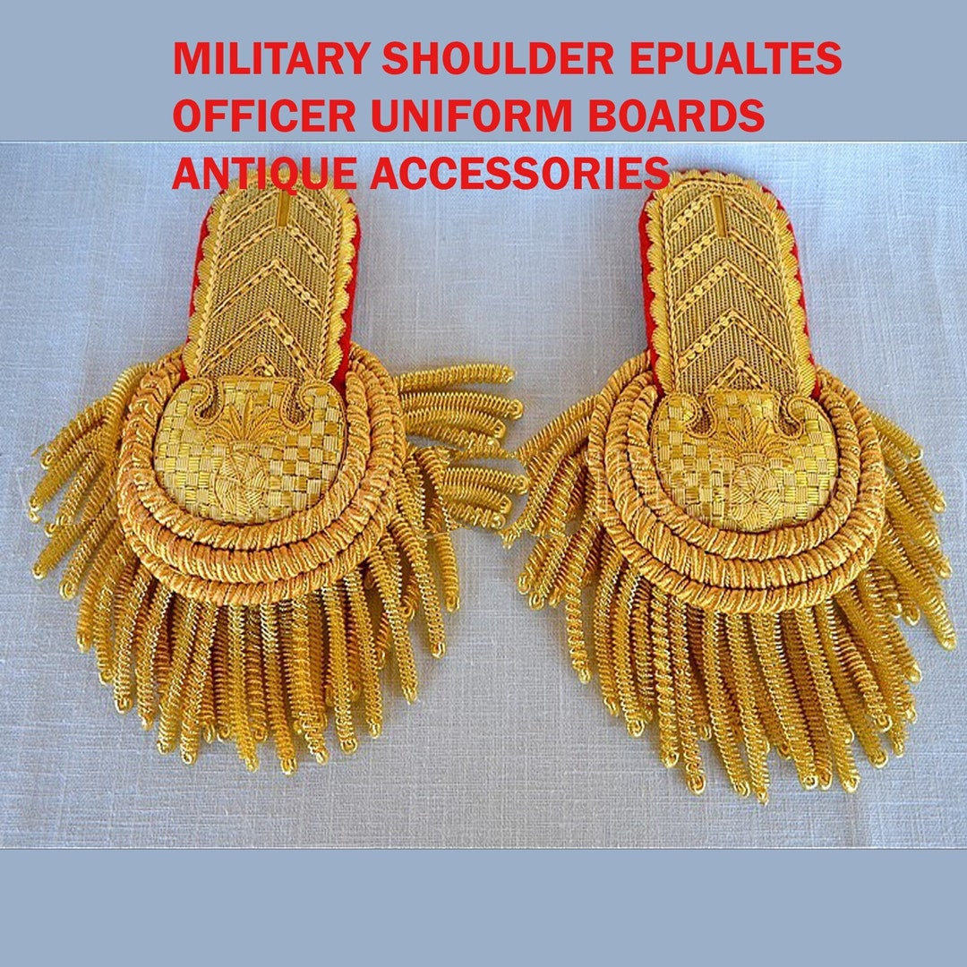 American Revolutionary War, Shoulder Epaulet, 19th Century Epaulet ...