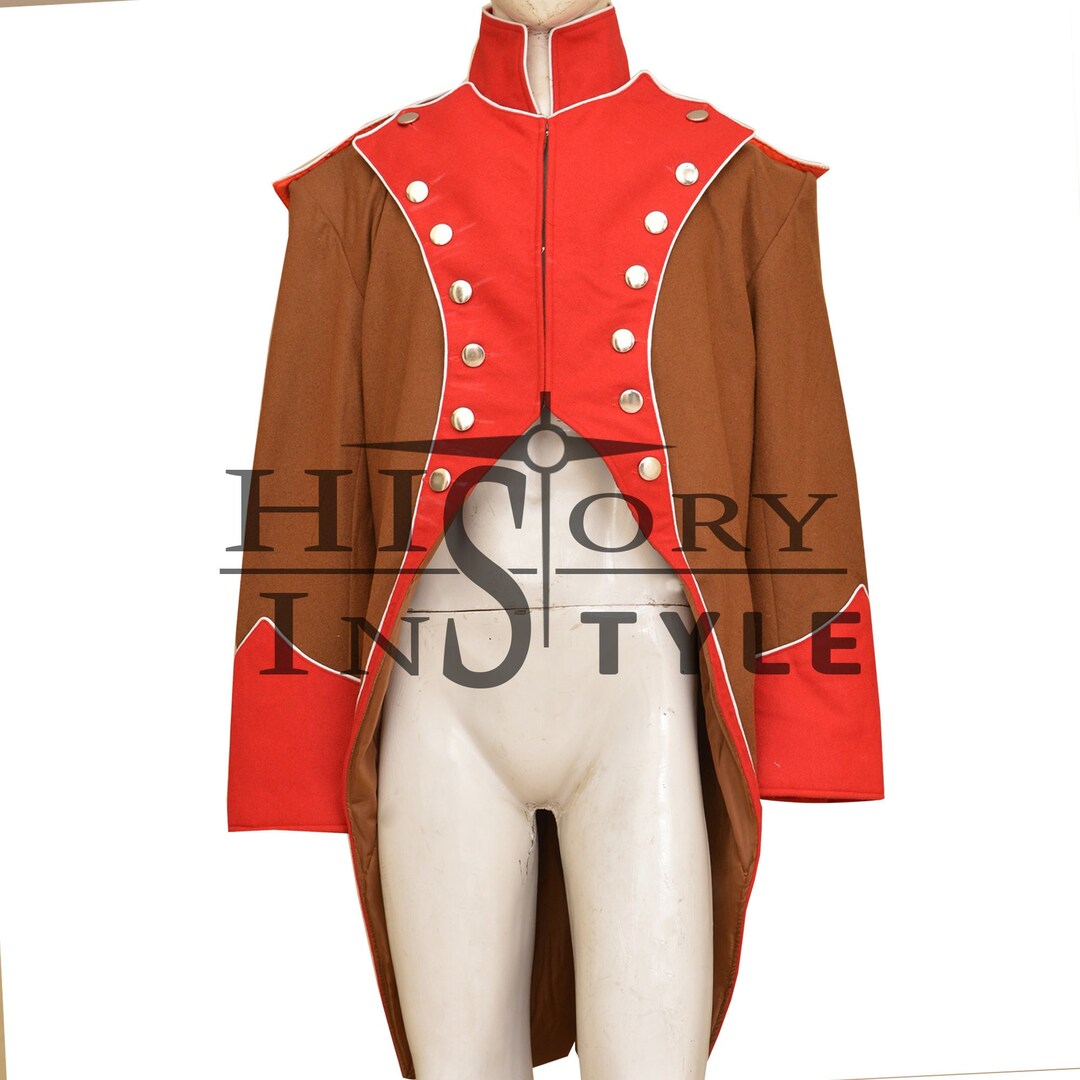 New French 18th Century Napoleon Reproduction Coat British Grenadier ...