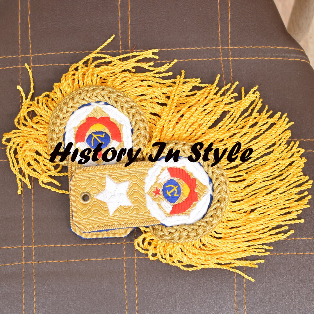 New Military Rank Gold Shoulder Epaulet Gold Army Epaulet, British ...