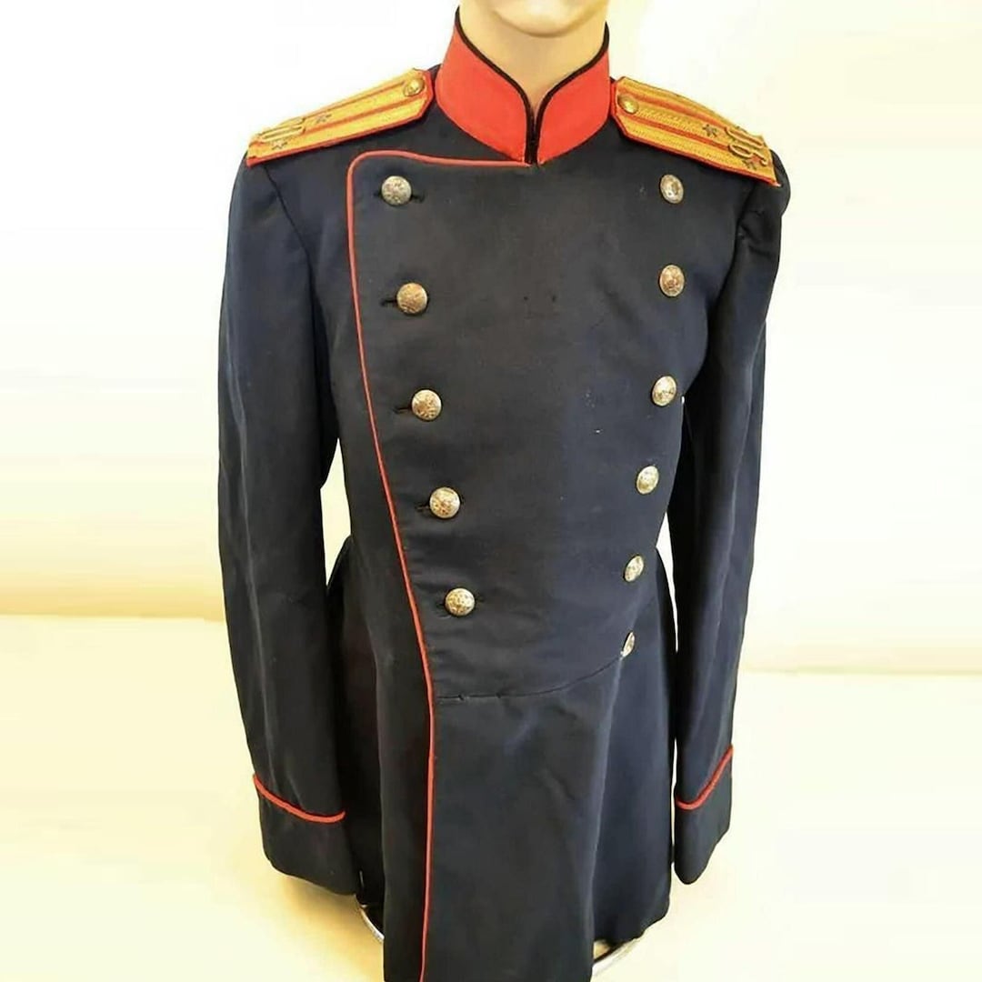 New Men's Imperial Officer Tunic, British Military Jackets, Napoleon ...