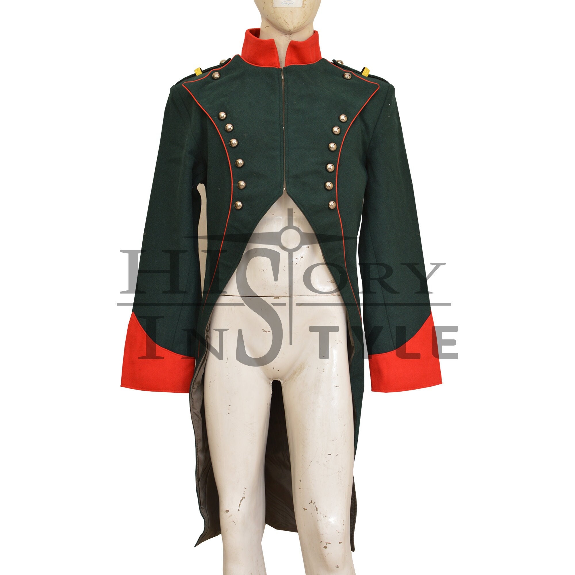 New Napoleon Bonaparte Men Uniform of Colonel of Foot Grenadier of the ...