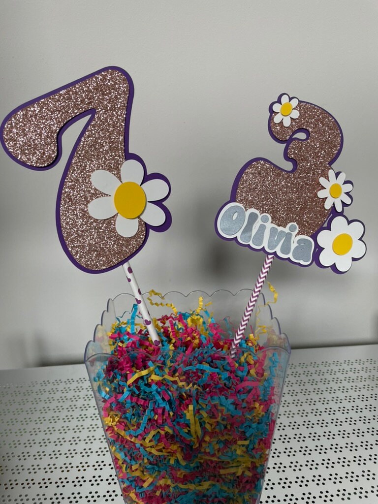 Groovy Cake Topper/ Centerpiece - Etsy