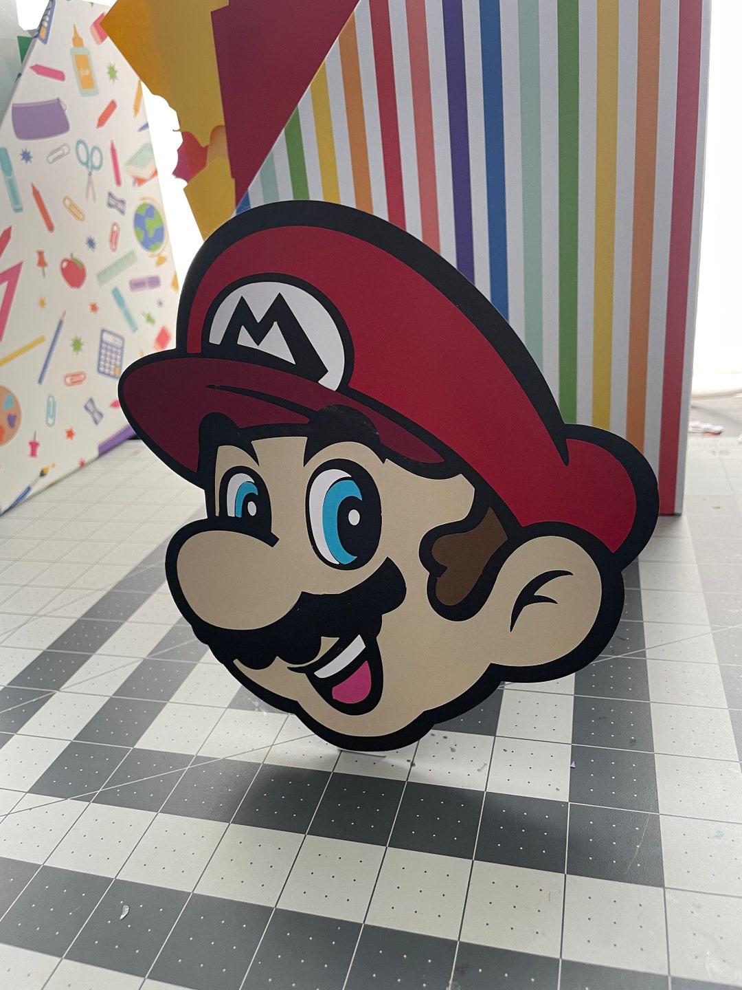 Super Mario Magic/mario Brothers Cutouts/ Centerpieces/ Themed Party ...