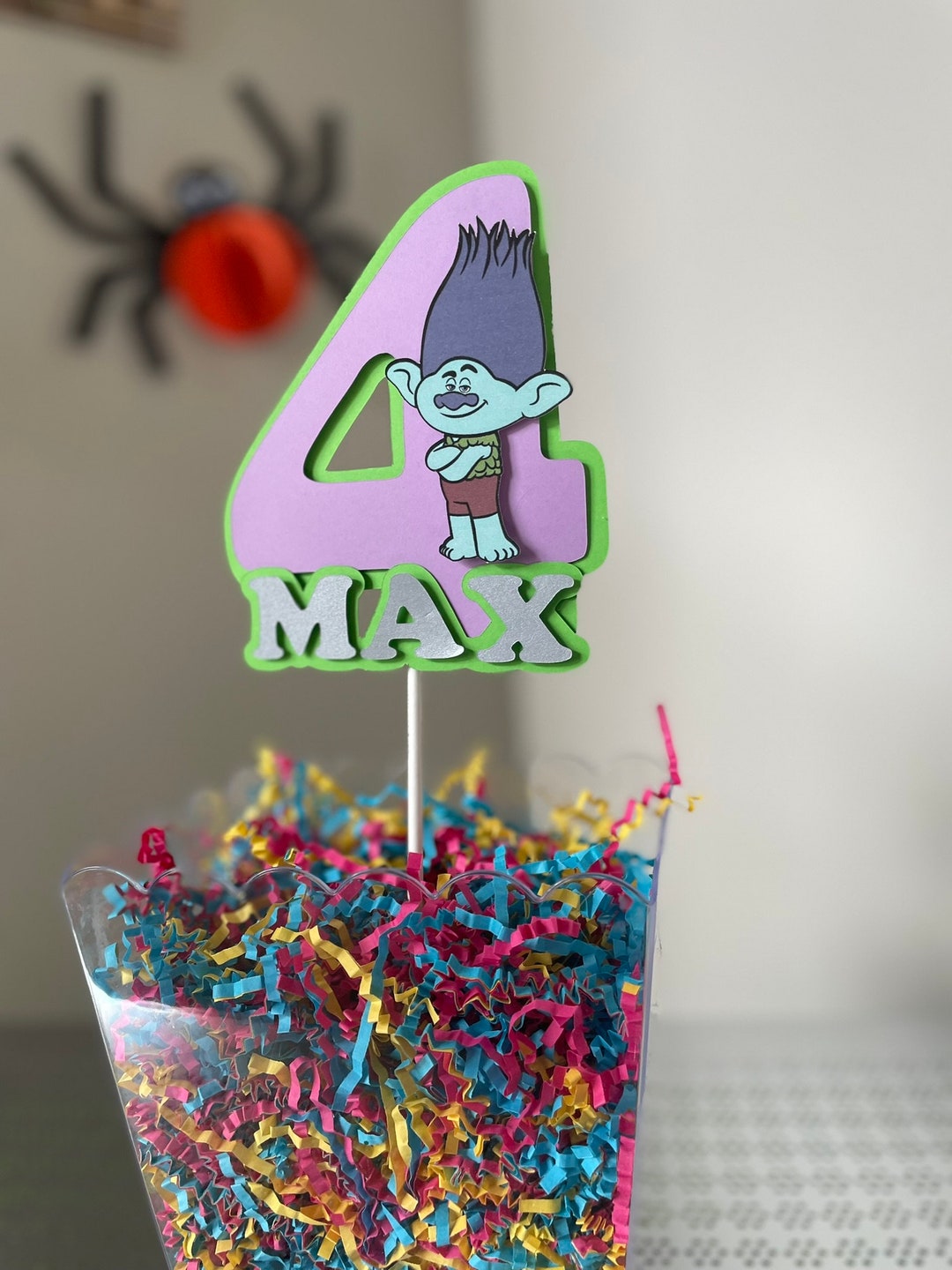 Trolls Centerpiece / Cake Topper - Etsy