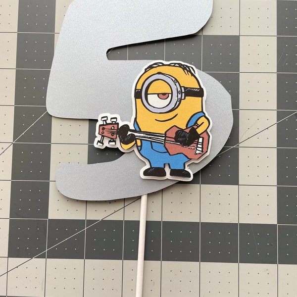 Minion Cake Topper - Etsy