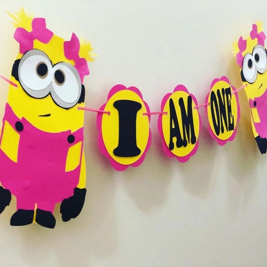 Minion Theme Party Banner - Etsy