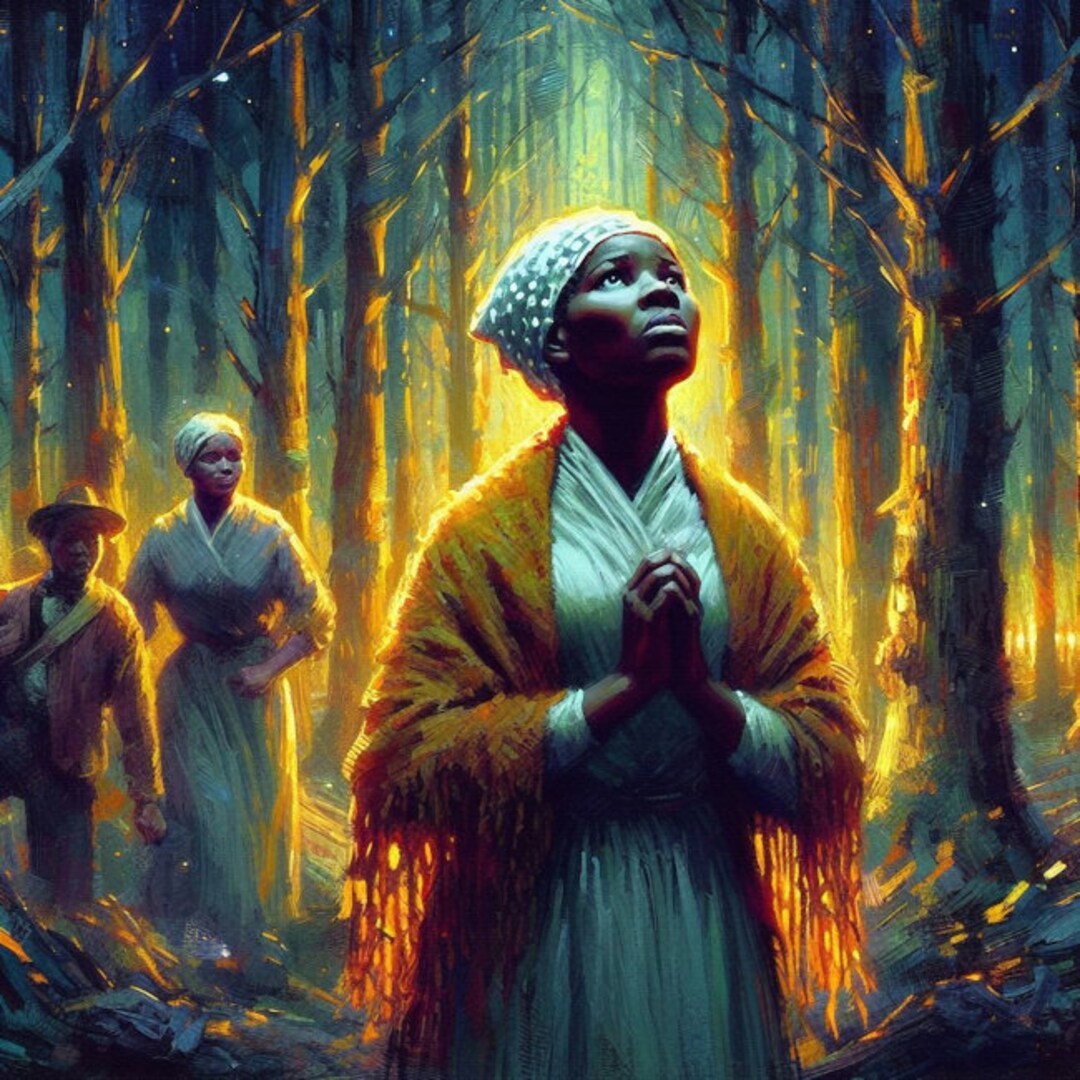 Harriet Tubman, "hold on Steady to You," Christian Downloadable Art ...