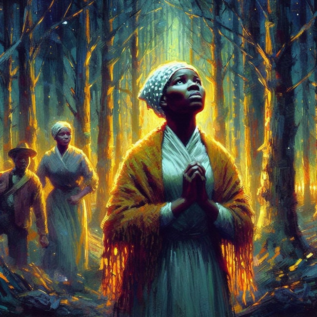 Harriet Tubman, "hold on Steady to You," Christian Downloadable Art ...