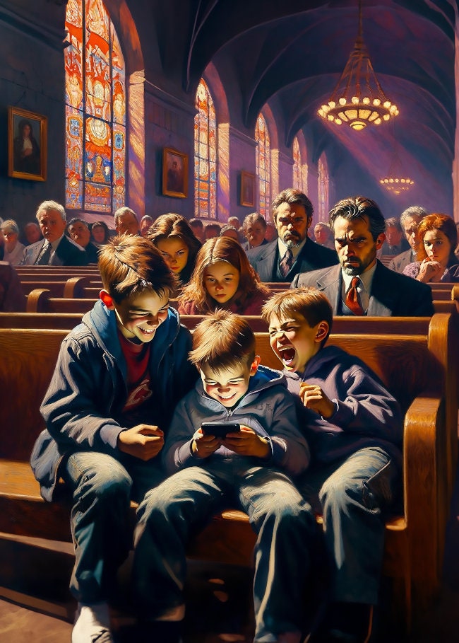 Printable Art Download: "the Preacher's Boys" Christian Art 6000 X 6899 ...