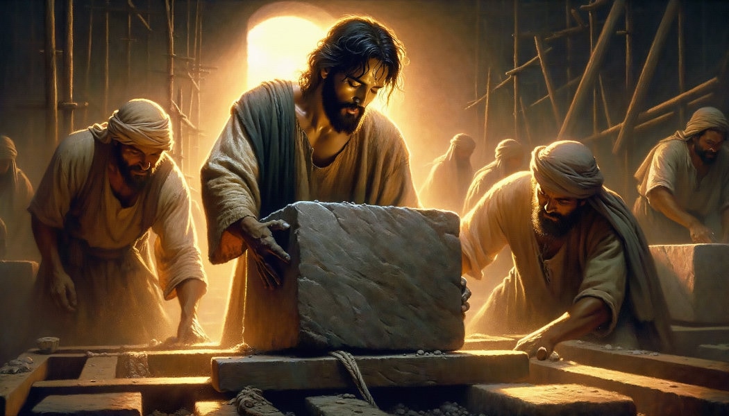 Christian Art: "the Stone Which the Builders Rejected." Printable ...