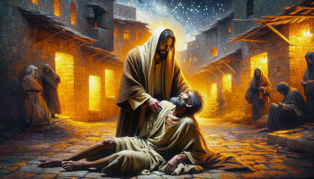 Christian Art: "preaching the Gospel to the Poor." Printable Download ...