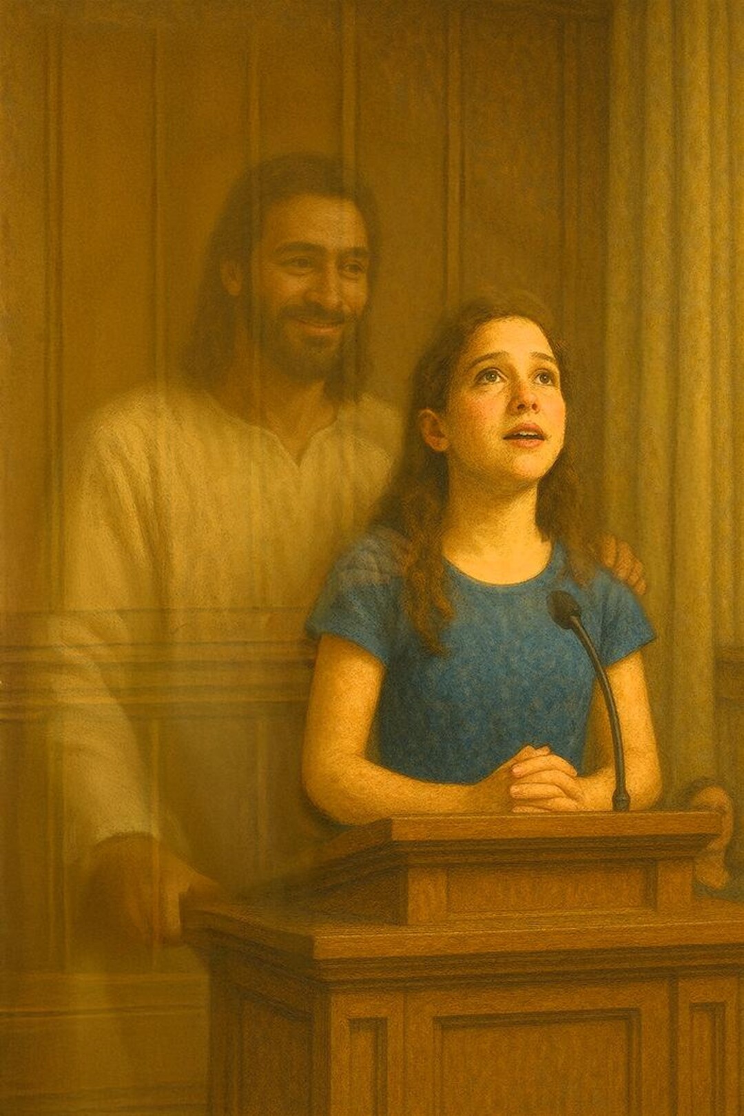 Christian Art: "testimony" Printable Download Wall Art Painting of ...