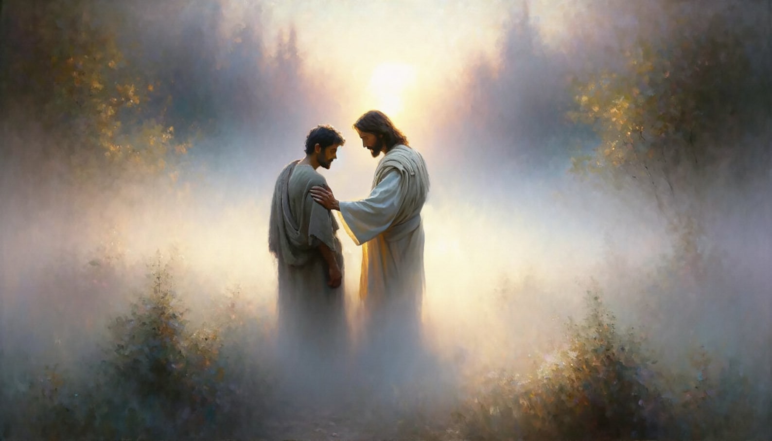 Christian Art: "i Am With Thee." Digital Printable Download of ...