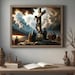 Christian Art: "crucifixion." Printable Download Art of Jesus on the Cross. 10500 × 6000 Px - Etsy