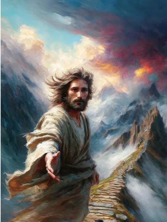 Christian Art: "i Will Help" Printable Download Wall Art of Jesus ...