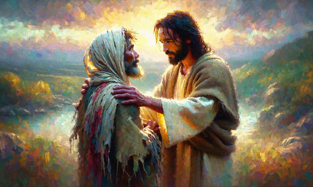 Christian Art: "be Thou Clean" Printable Download Painting of Jesus ...